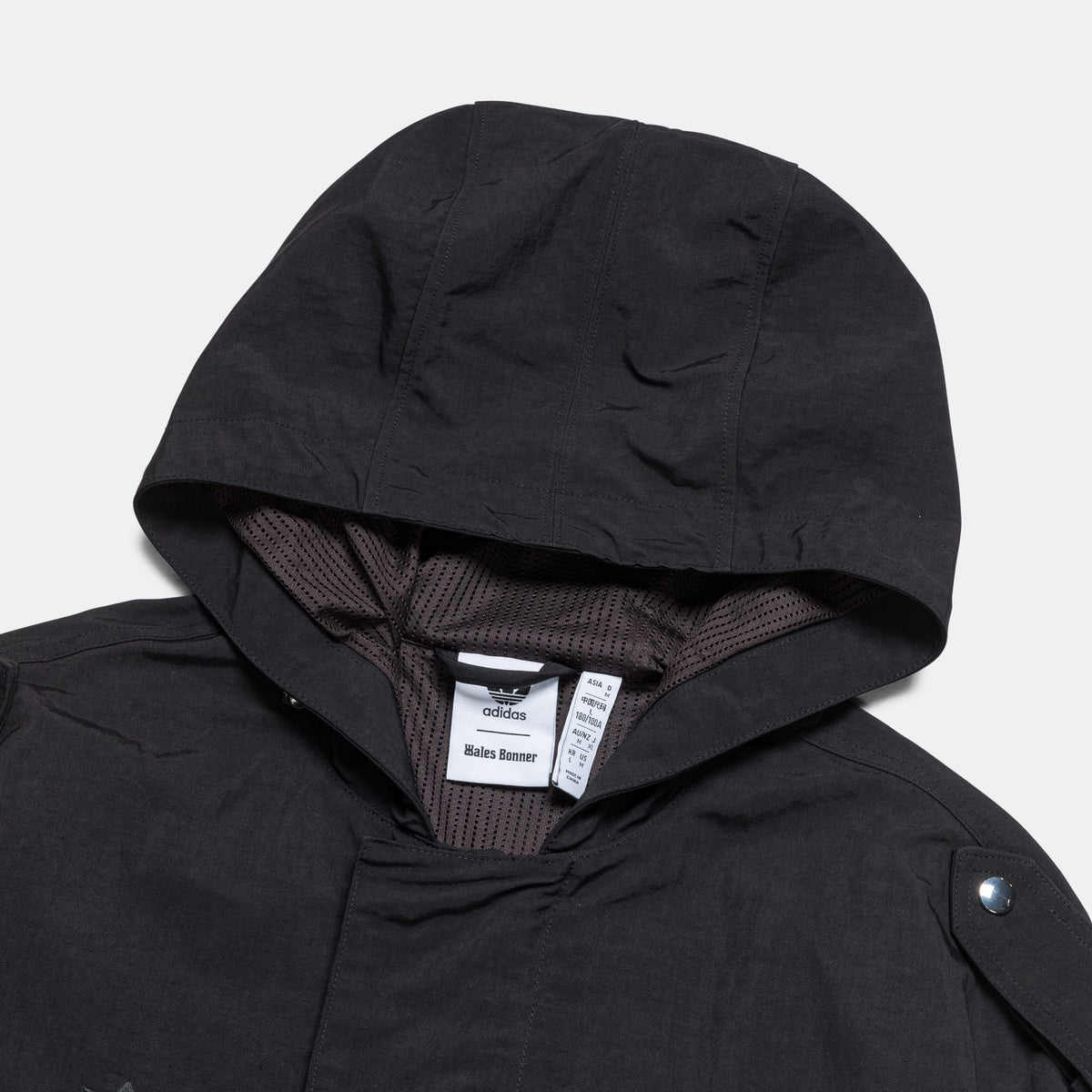 adidas Nylon Jacket x Wales Bonner - Black | UP THERE