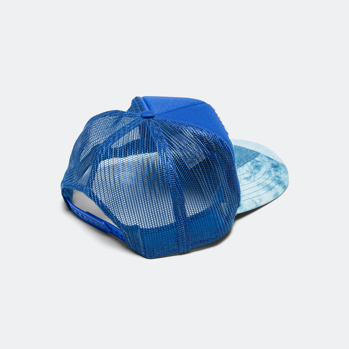KAPITAL Denim Repair Service Denim Reconstruction Truck Cap - Blue | Up ...