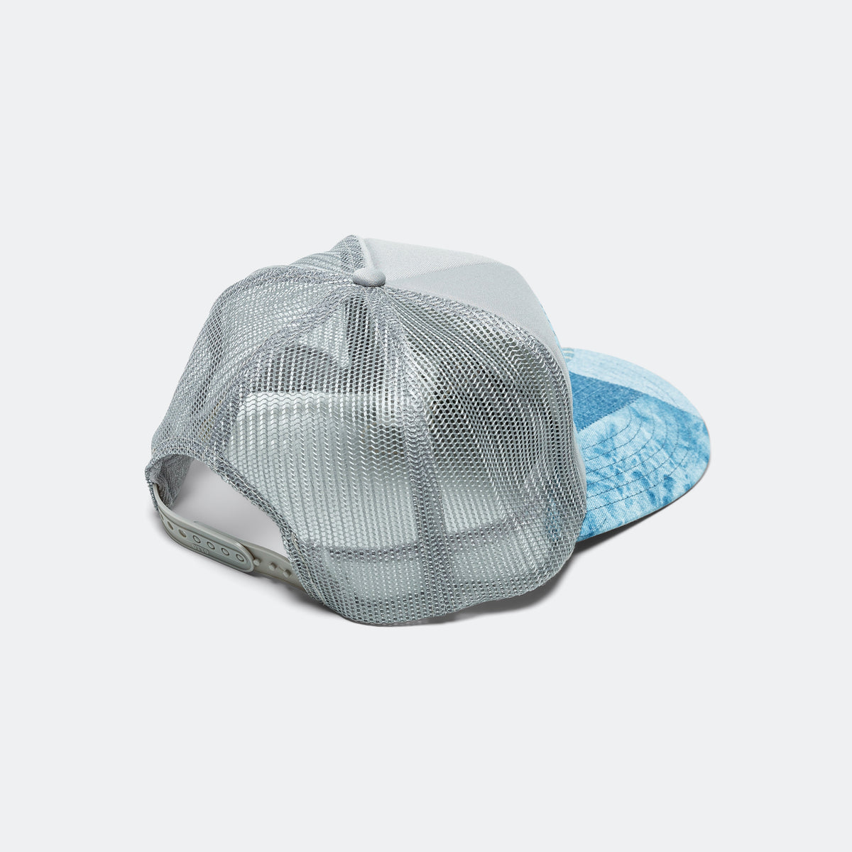 KAPITAL Denim Repair Service Denim Reconstruction Truck Cap - Grey | Up ...