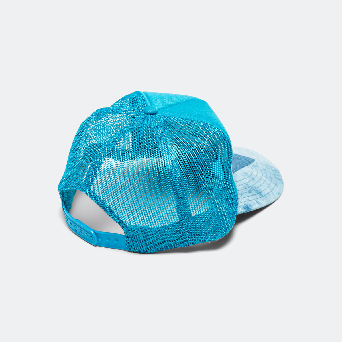 KAPITAL Denim Repair Service Denim Reconstruction Truck Cap - Turquoise ...